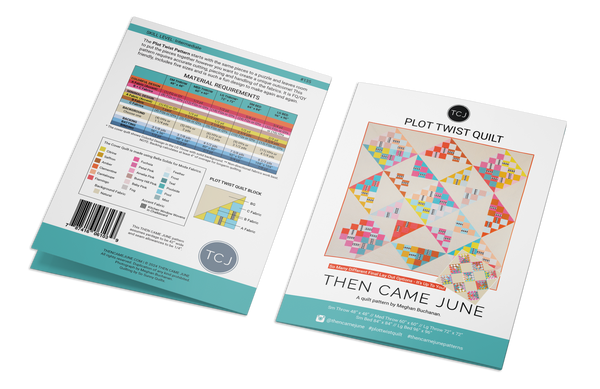 Plot Twist Quilt Pattern - Printed – Then Came June