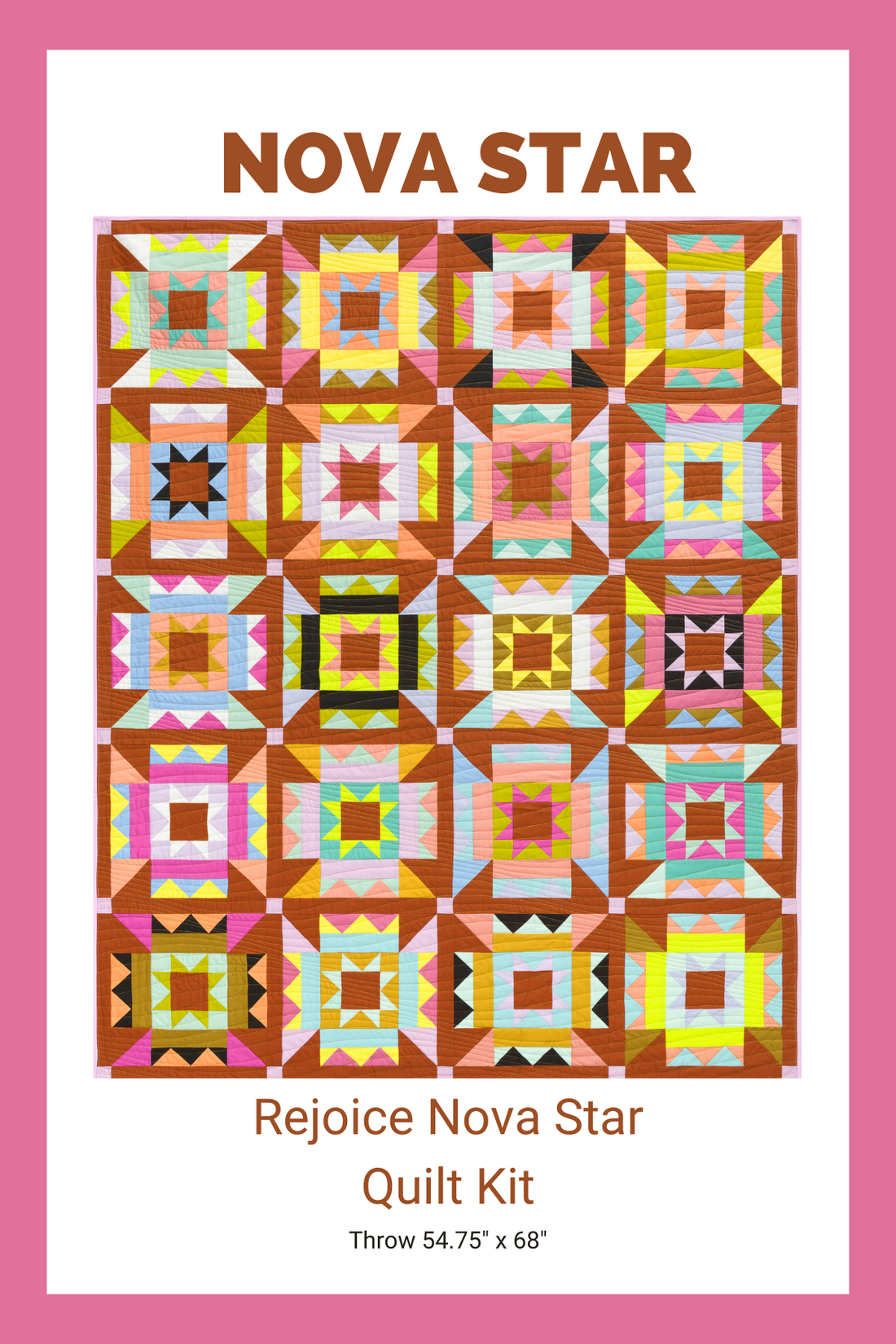 Nova Star Rejoice Quilt Kit#N# – Then Came June