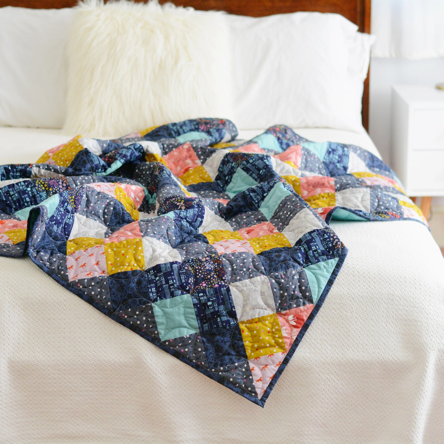 Seeing Double Quilt Pattern - Printed – Then Came June