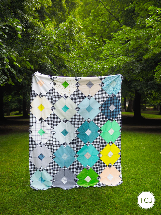 Flower Tile Quilt Pattern - PDF – Then Came June